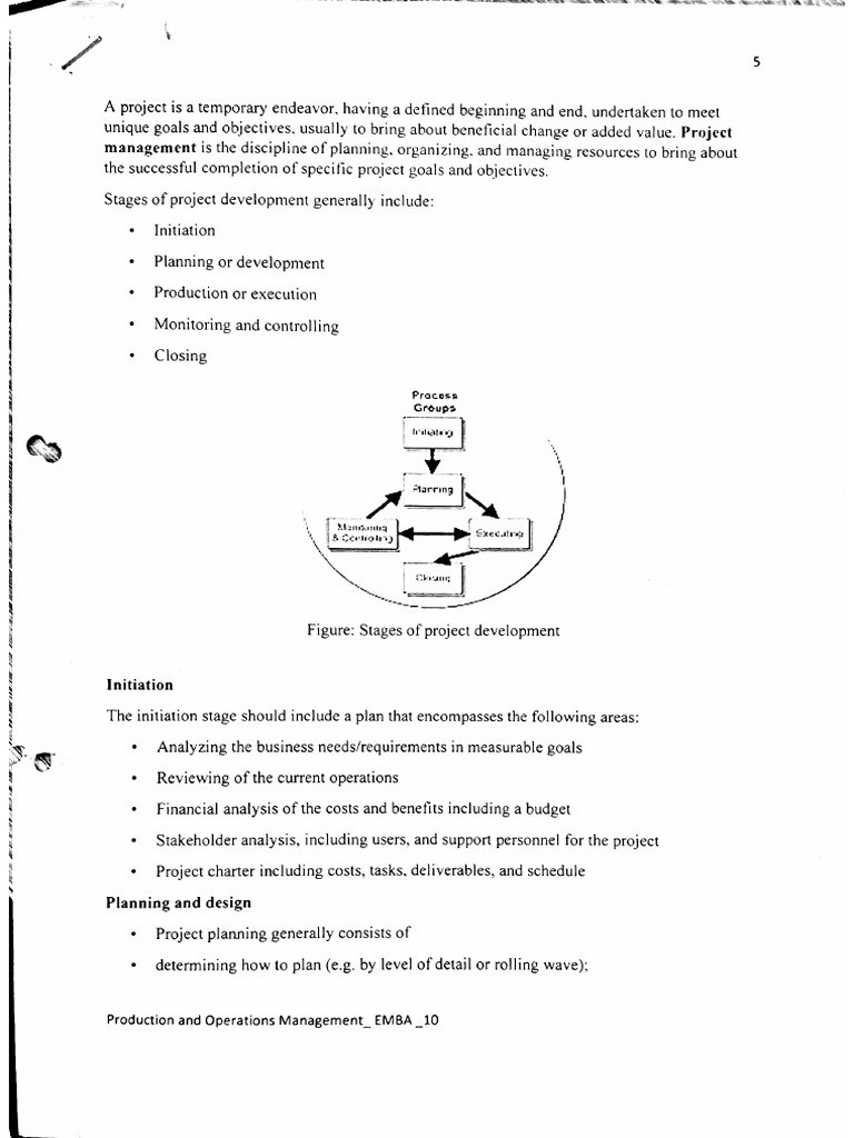 Project Management (Math) | PDF