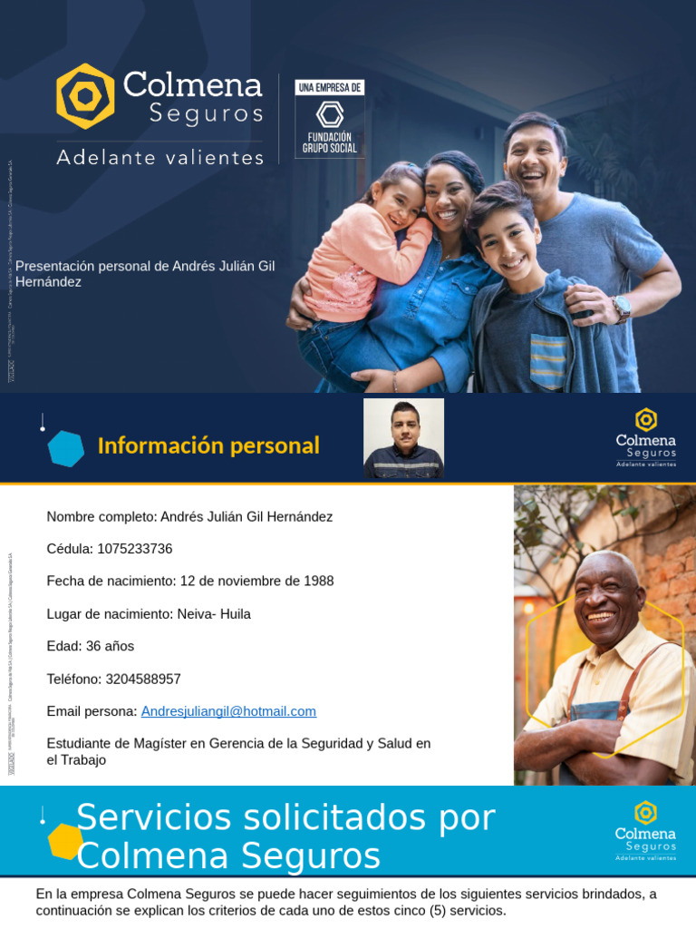 Presentación Andrés Julián Gil | PDF | Valores