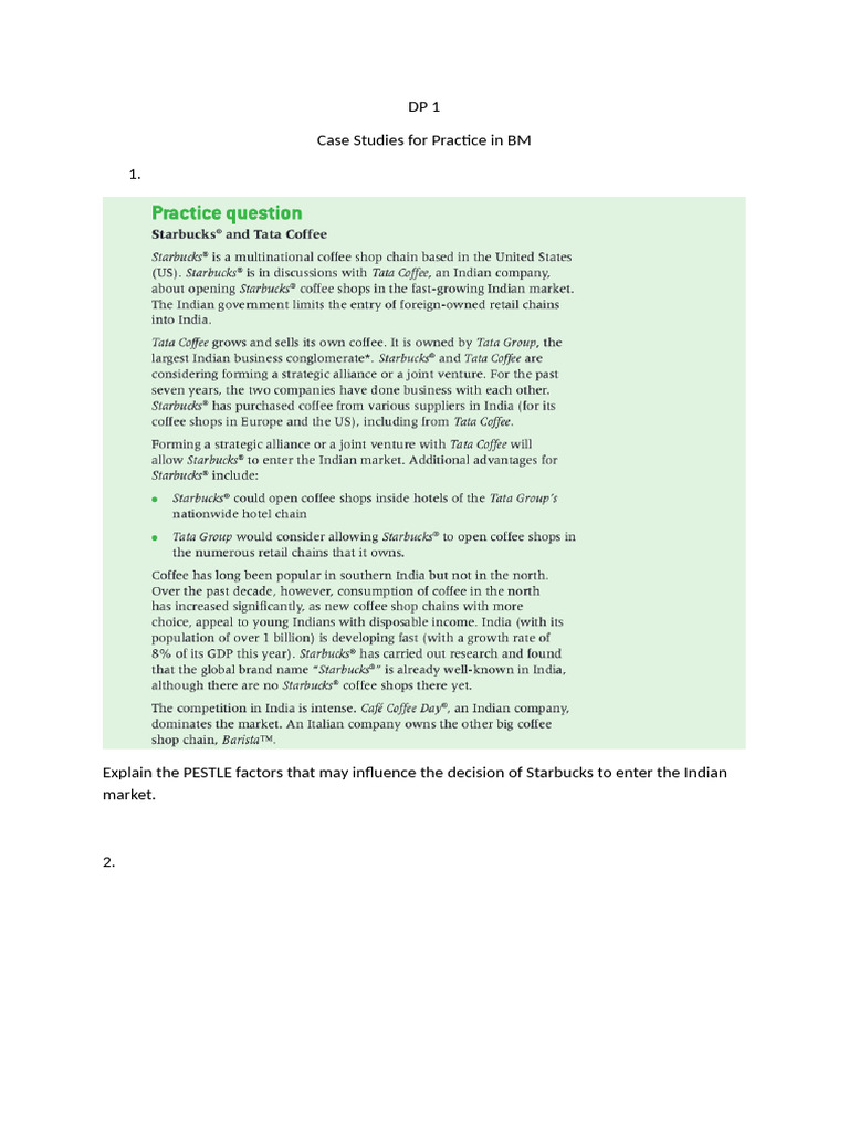 PESTLE and STEEPLE Analysis Case Studies | PDF