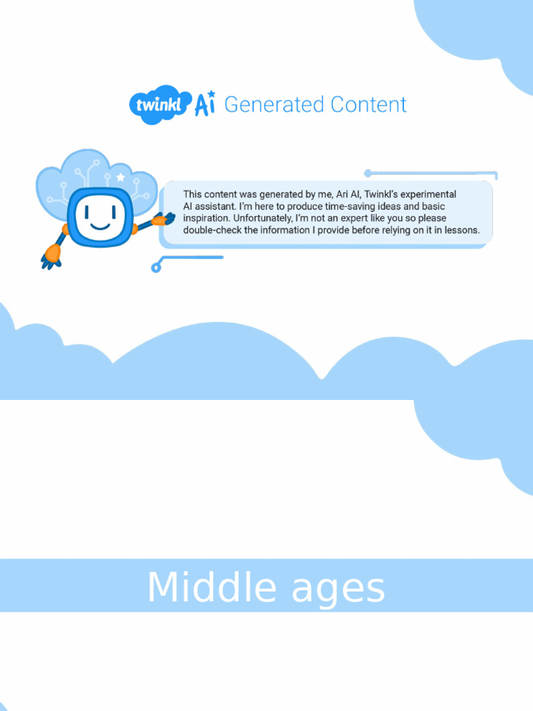 Middle Ages Quiz - Twinkl | PDF