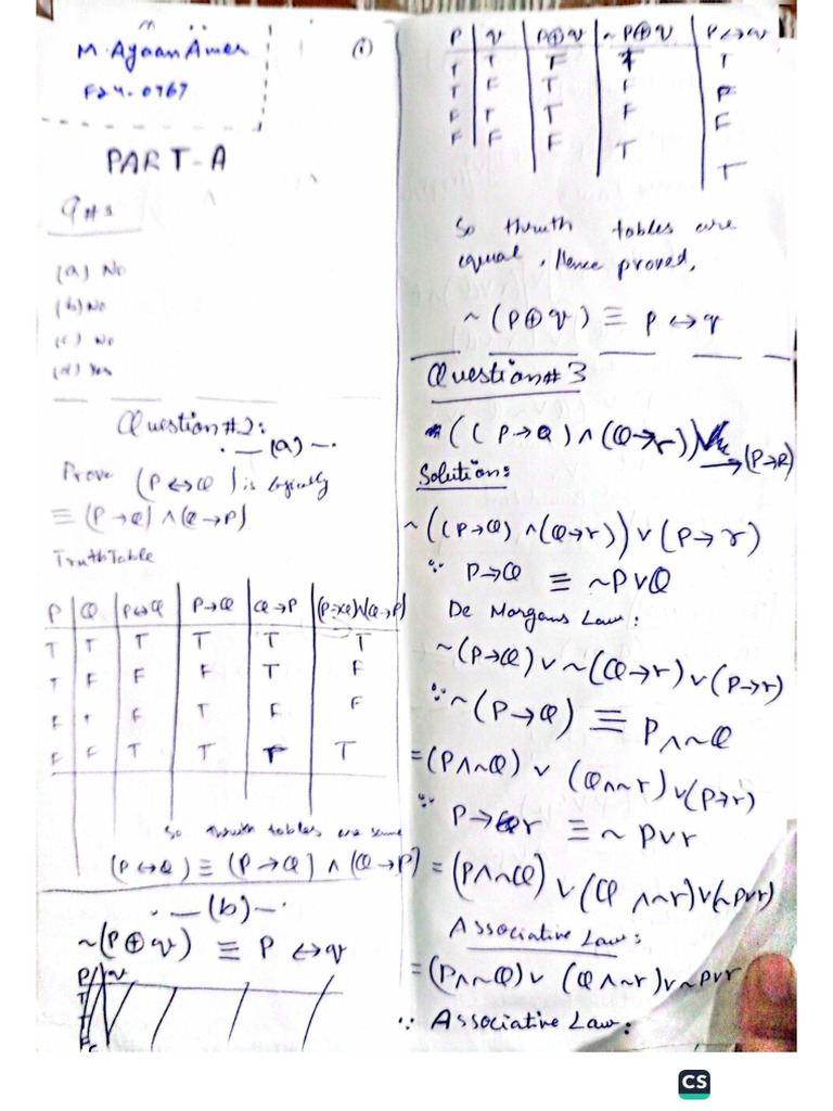 Discrete Assignment 1 | PDF