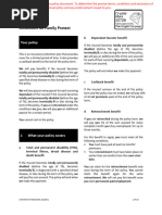 Capitec Bank Credit Life Policy Terms | PDF | Insurance | Business