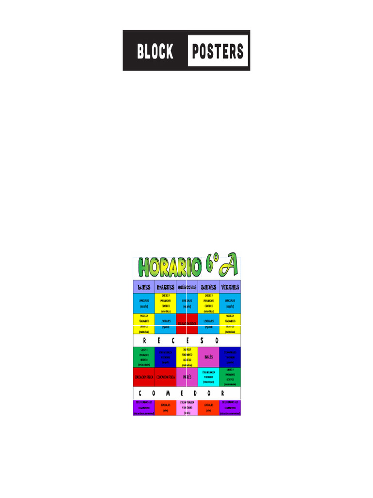 Block Poster Setup Instructions | PDF