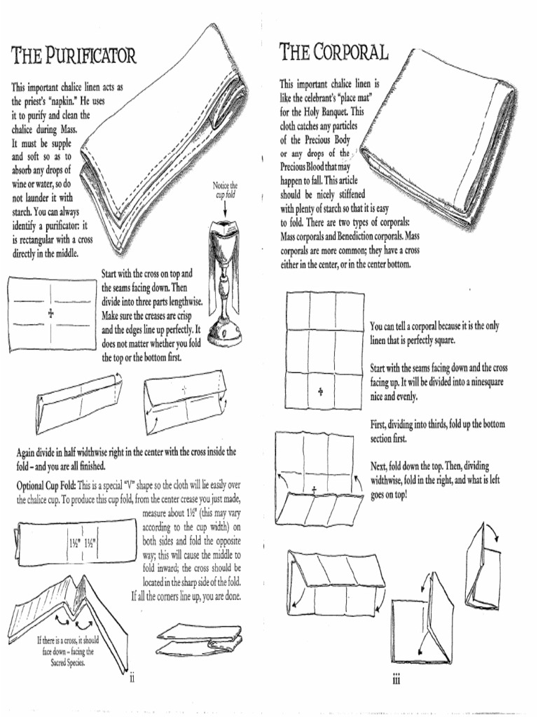 Laundering Altar Linens (Excerpts) | PDF