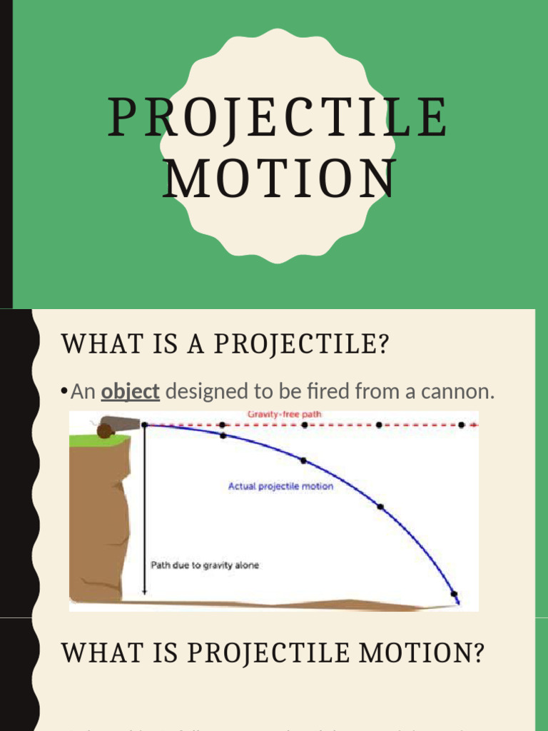 Understanding Projectile Motion Basics | PDF | Projectiles | Force