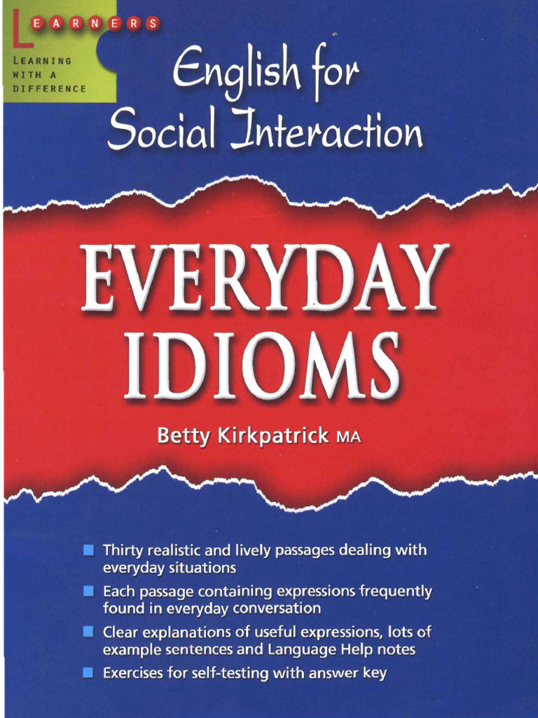 English For Social Interaction Everyday Idioms 230410 125623 1 | PDF