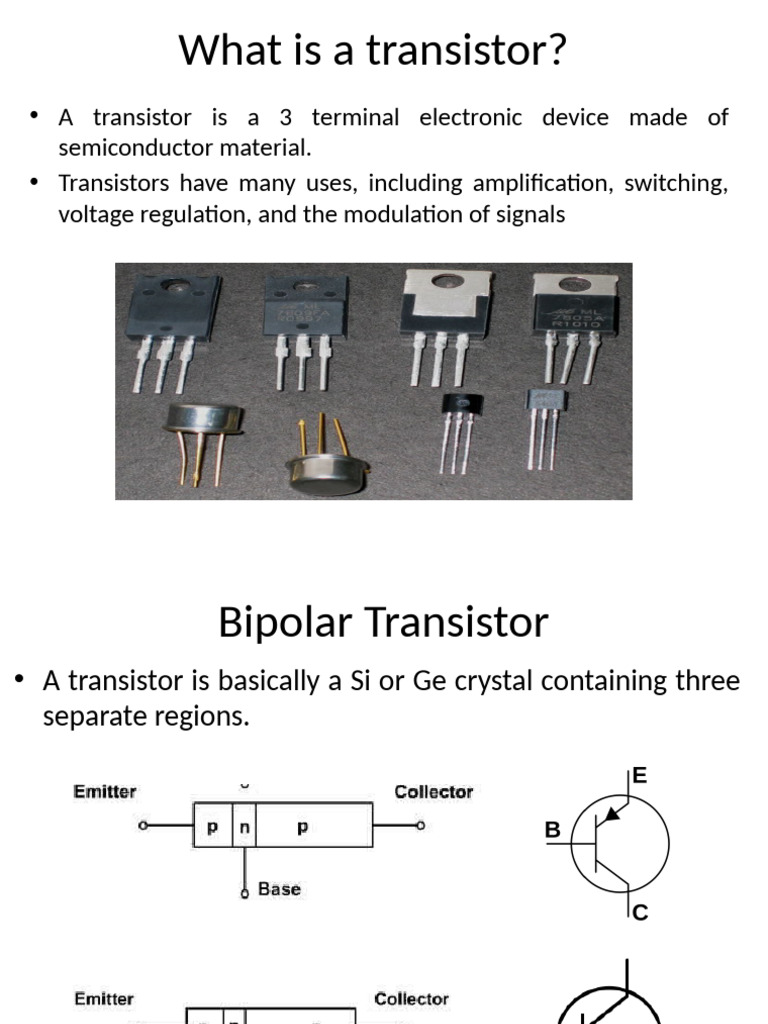 Understanding Bipolar Junction Transistors | PDF | Bipolar Junction ...