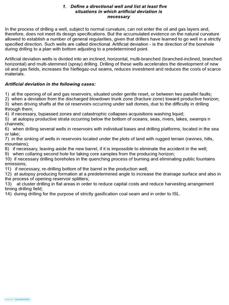 Directional Drilling | PDF | Oil Well | Drilling