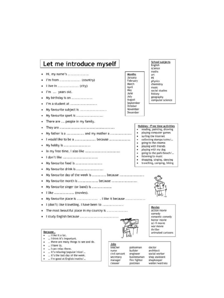 Let Me Introduce | PDF