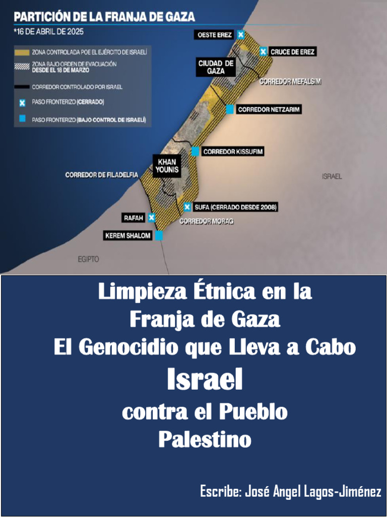 Limpieza Étnica en La Franja de Gaza | PDF | Franja de Gaza | Israel