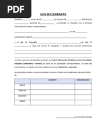 GINFO F 003 Forma ACTA DE COLINDANCIA - V2 | PDF
