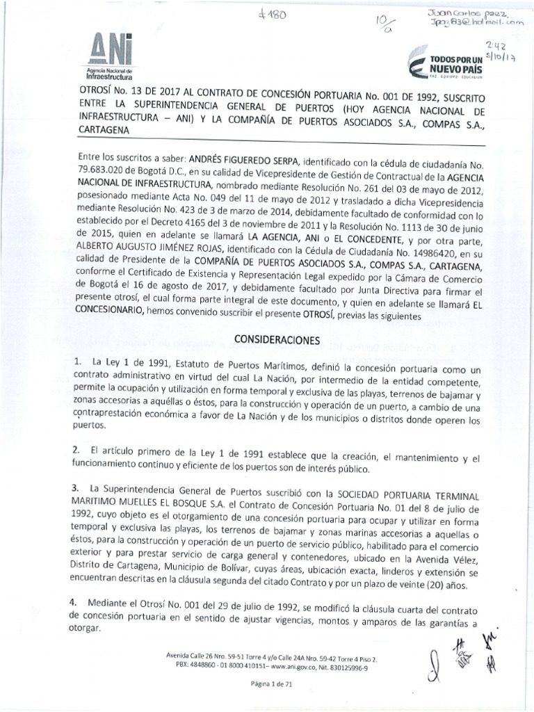 Otrosí No. 13 (12-Oct-2017) | PDF