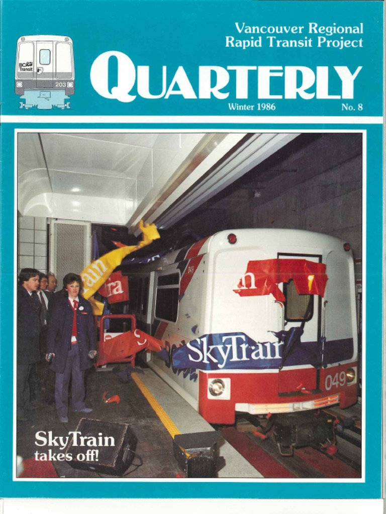 1986 SkyTrain Brochure | PDF
