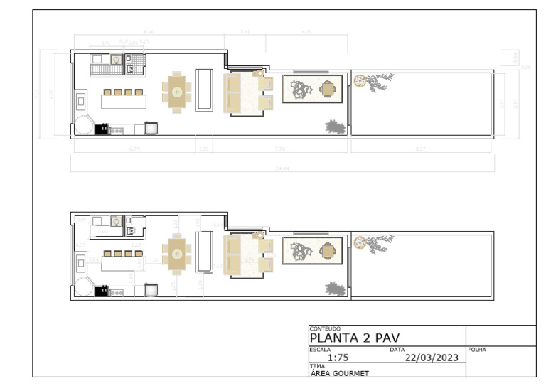 Planta Baixa Medidas | PDF