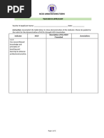 Ncoi Annotations Form For Teacher III Applicant | PDF | Learning ...