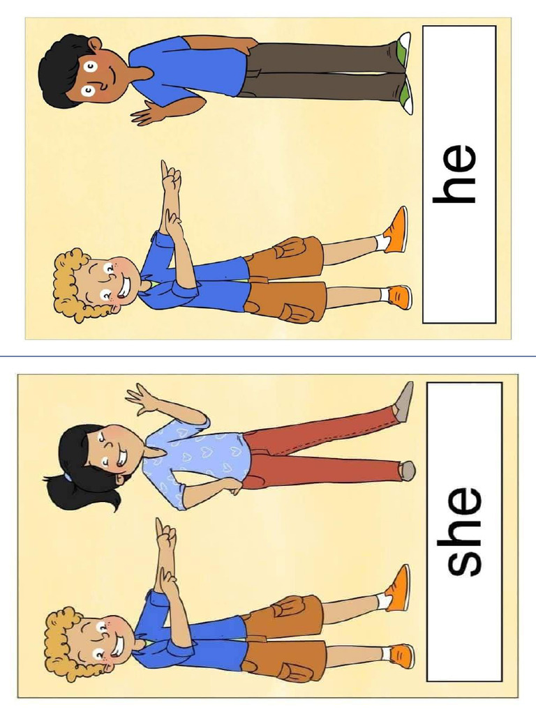 Flashcards. Personal Pronouns | PDF