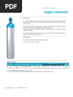 Hds Infra Ar Mixx | PDF | Argón | Oxígeno