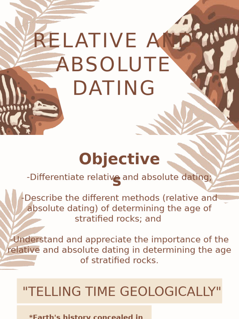 Absolute and Relative Dating Hehejejejendnd | PDF | Geology | Geologic ...