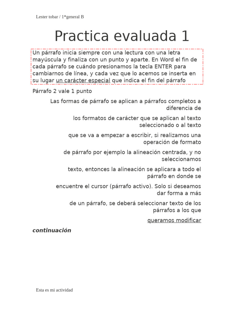 Practica Evaluada 1 | PDF