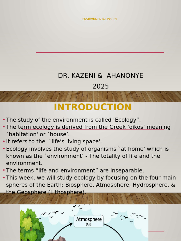 Block 4 Week 1 - Biosphere-3 | PDF | Atmosphere Of Earth | Greenhouse Gas