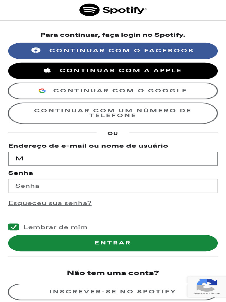 Login - Spotify | PDF