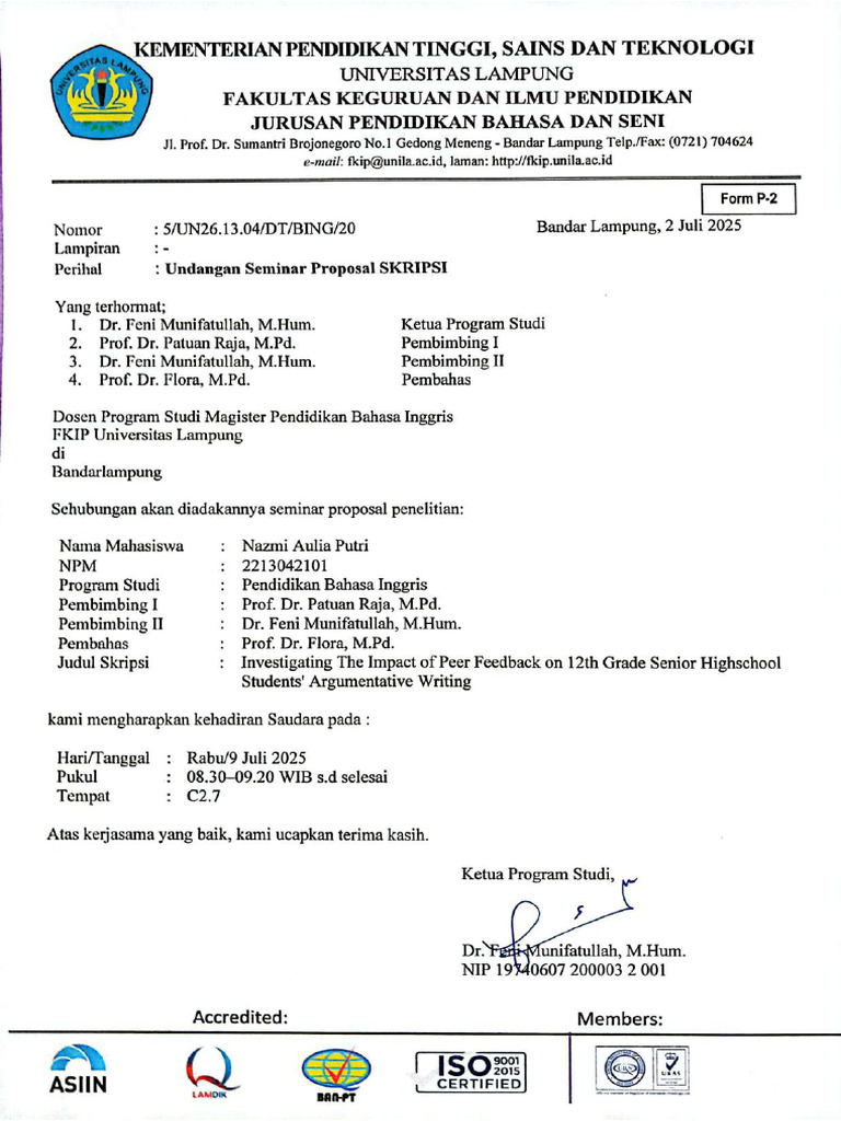 Undangan Sempro Scanned | PDF