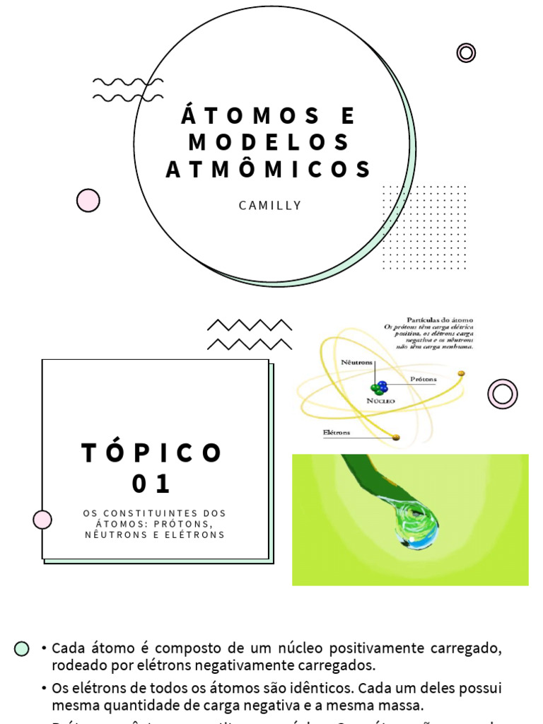 Estrutura Atômica e Tabela Periódica | PDF | Tabela periódica | Átomos