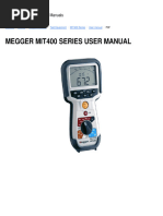 Megger MIT515/525/1025 User Manual | PDF
