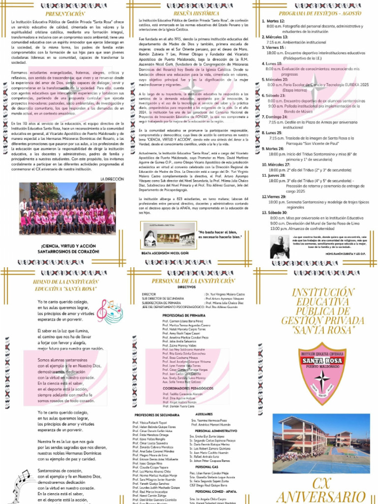 Triptico 2025 2 | PDF