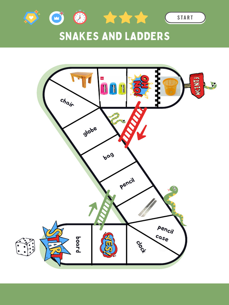 Snakes and Ladders Game Overview | PDF