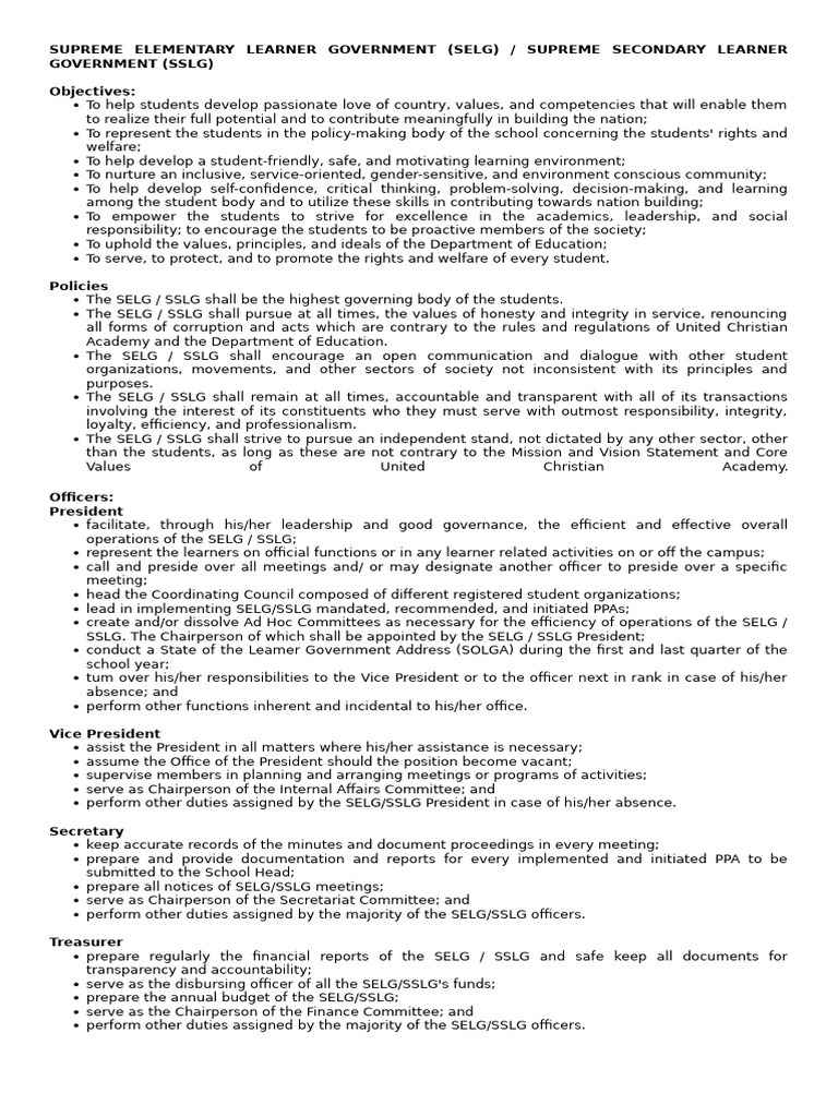 Supreme Learner Government | PDF | Learning