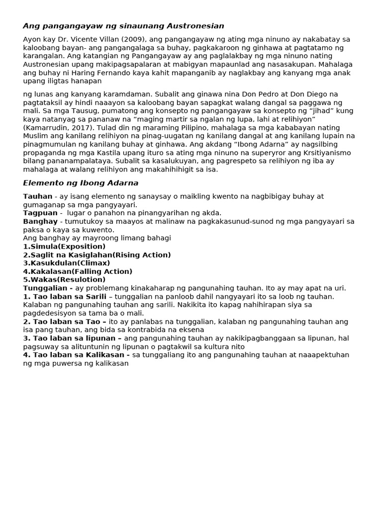 Ang Pangangayaw NG Sinaunang Austronesian | PDF