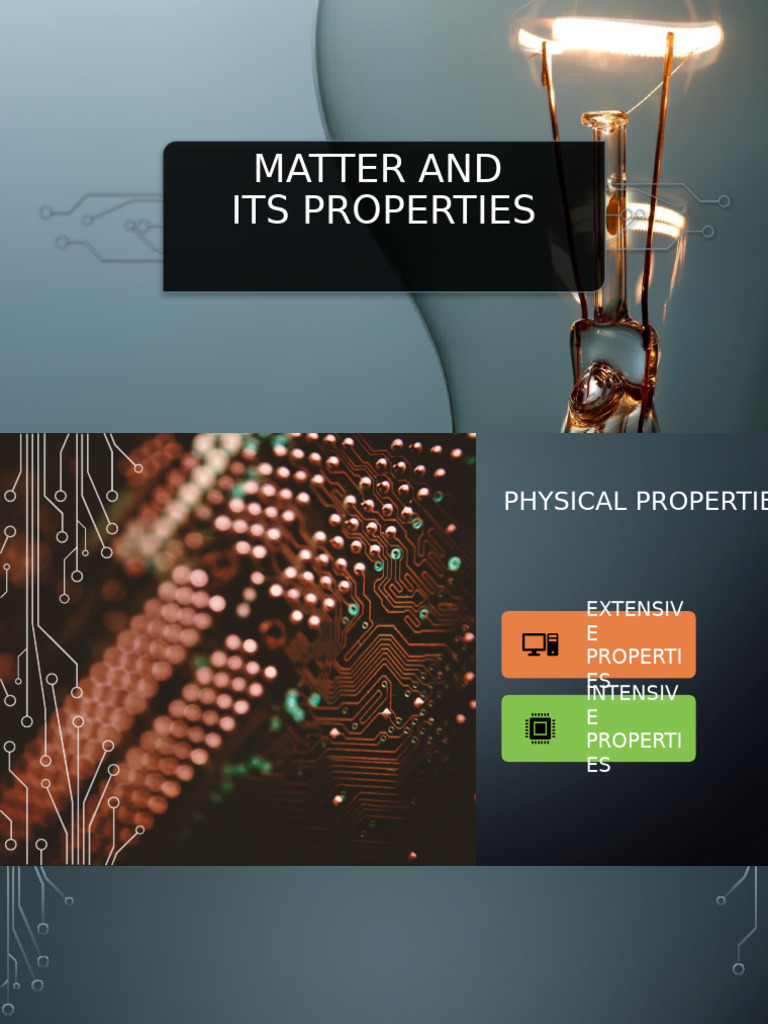 Properties of Matter Explained | PDF | Combustion | Evaporation