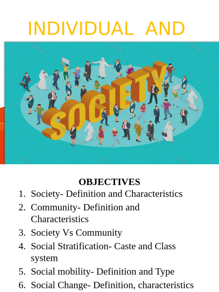 Individual and The Society | PDF | Social Stratification | Caste