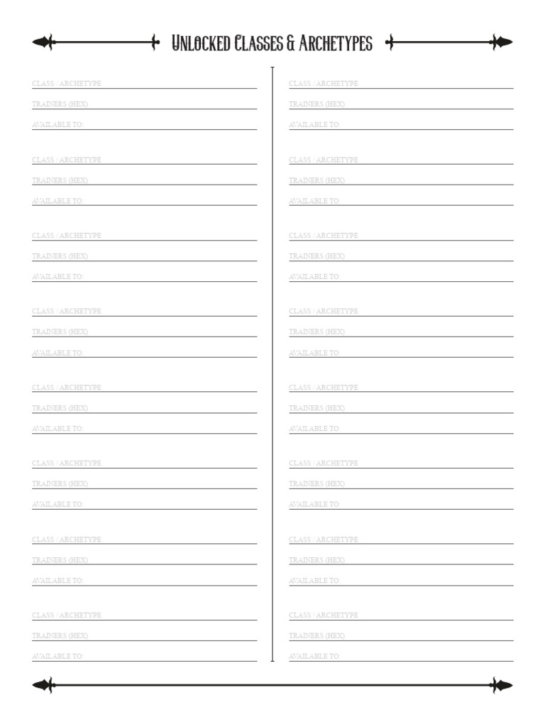 Camp Sheet 2 | PDF