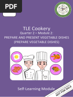TLE G 10 Quarter 2 Module 2 Cookery Lesson 2 Prepare Vegeatable Dishes ...