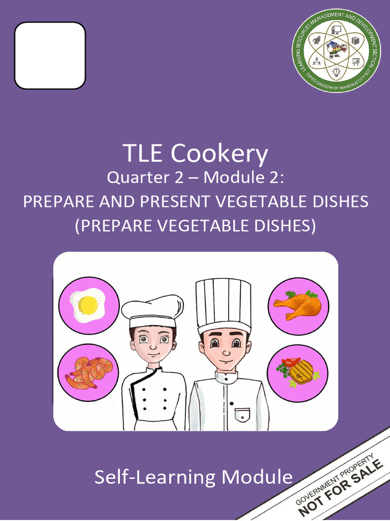 Tle 10 Cookery Quarter 2 Module 2 Edited 1 | PDF | Cooking | Sautéing