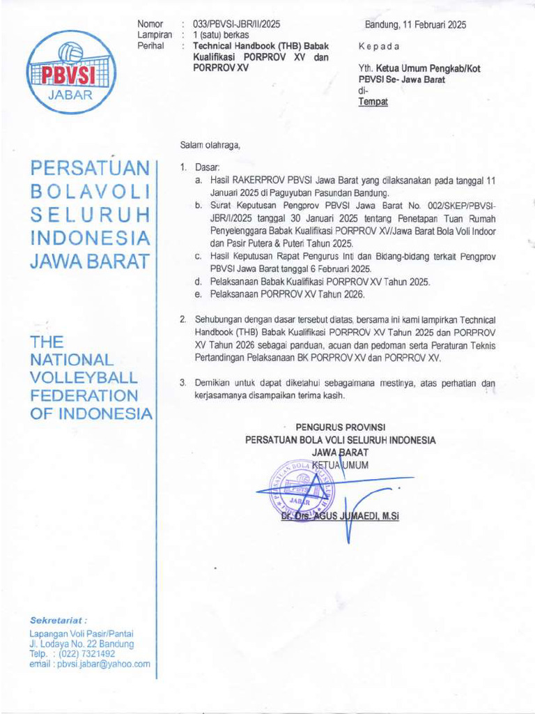 THB BK Porprov 2025 & Porprov 2026 | PDF