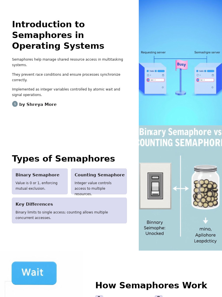 Introduction To Semaphores in Operating Systems | PDF | Concurrency ...