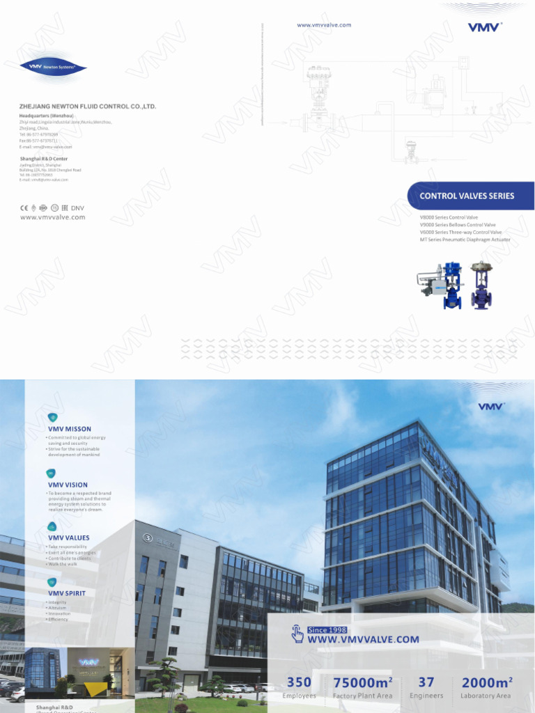 VMV Control Valve-Catalogue 2024 | PDF