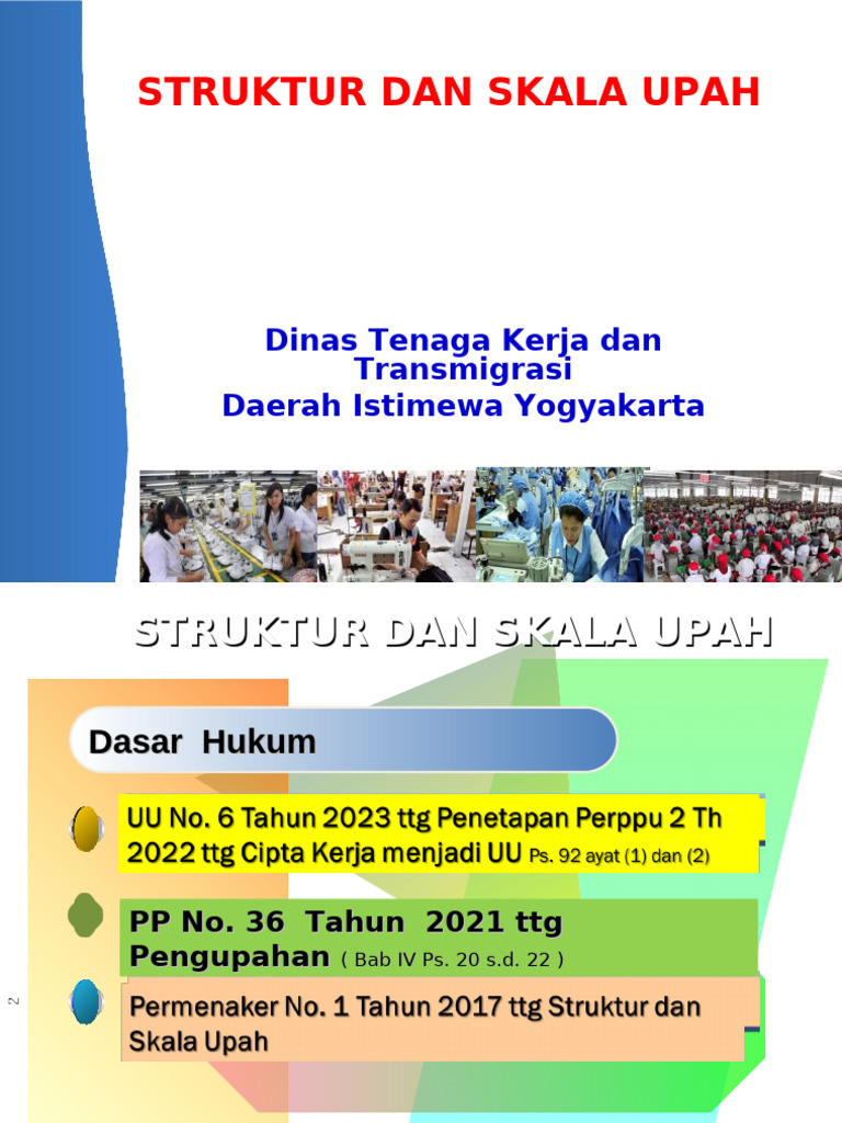 Struktur Dan Skala Upah Darmawan 2025 | PDF