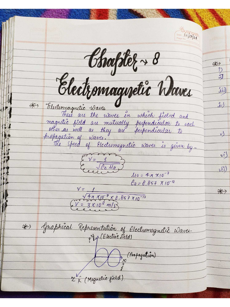 Ch-8 (Electromagnetic Waves) | PDF