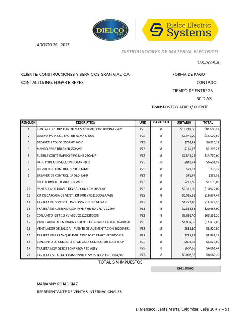 Dielco Colombia 20.08 | PDF | Ingeniería de la Energía | Energia electrica