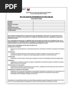 Household Intervention Plan | PDF