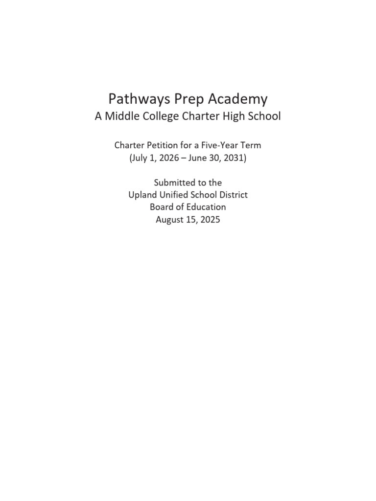 Pathways Prep Academy | PDF | Breastfeeding | Charter School