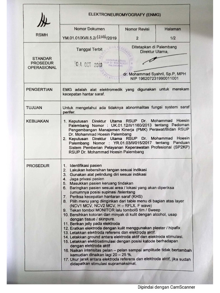 Sop Enmg | PDF