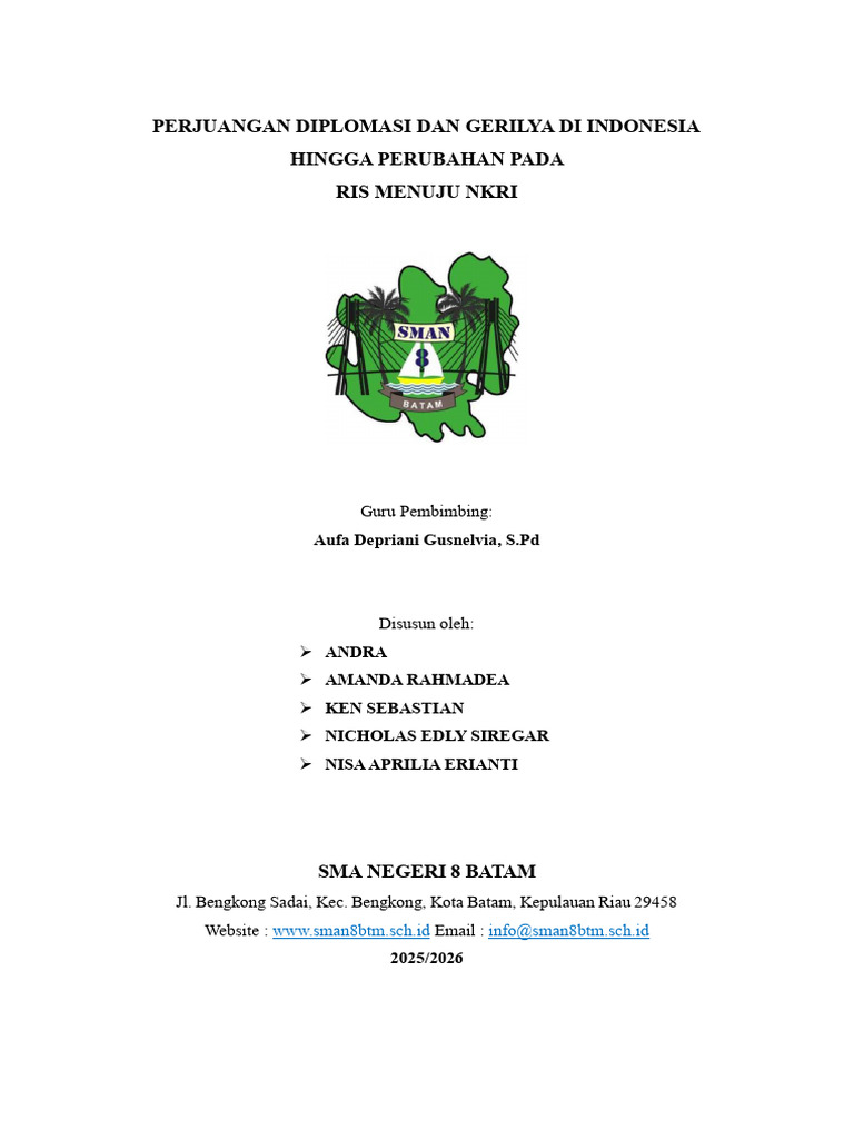 Diplomasi dan Gerilya Menuju NKRI | PDF