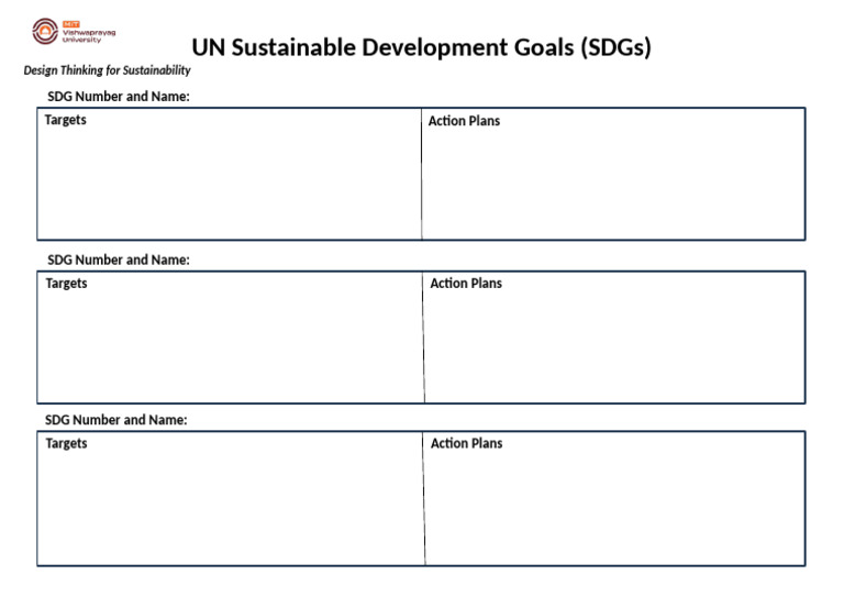 4. Un Sdg Goals (Aeiou Sheet)-1 | PDF