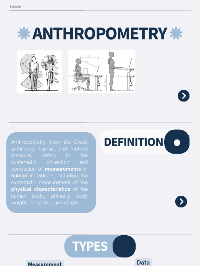 Understanding Anthropometry Measurements | PDF | Percentile | Anthropometry