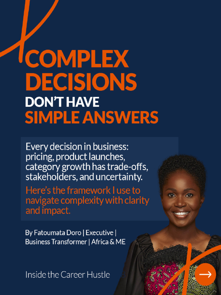 7 Steps To Making Complex Business Decision | PDF